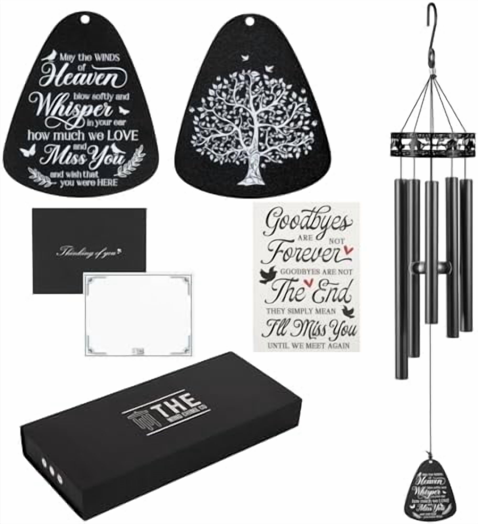 The Wind Chime CO Family Love Memorial Wind Chimes, Sympathy Wind ...