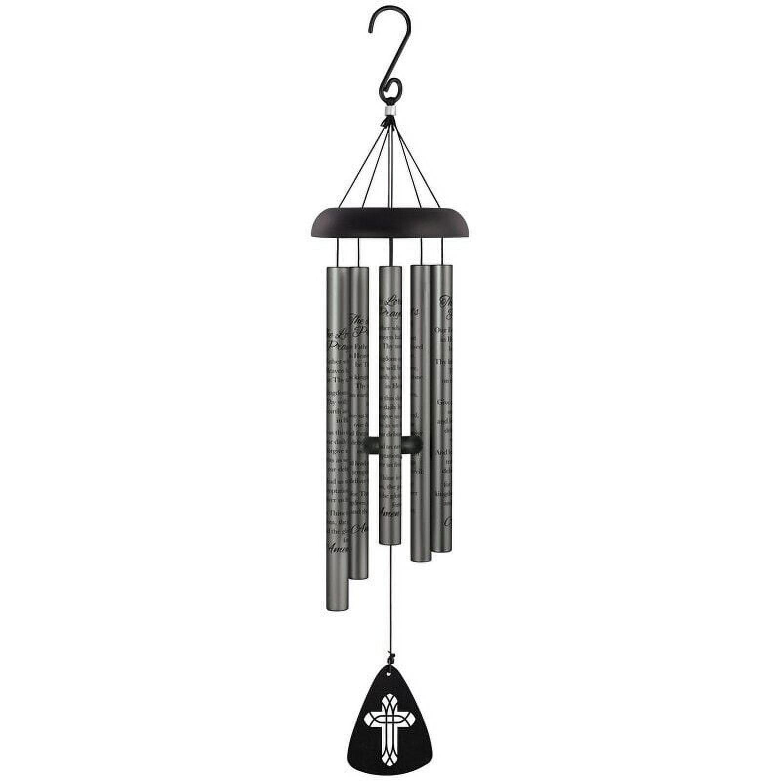 Wind Chime-Charcoal Sonnet-The Lord's Prayer (30") - Walmart.com