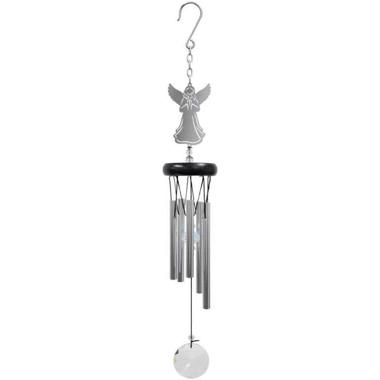 Wind Chime-Crystal-Angel (18") - Walmart Business Supplies