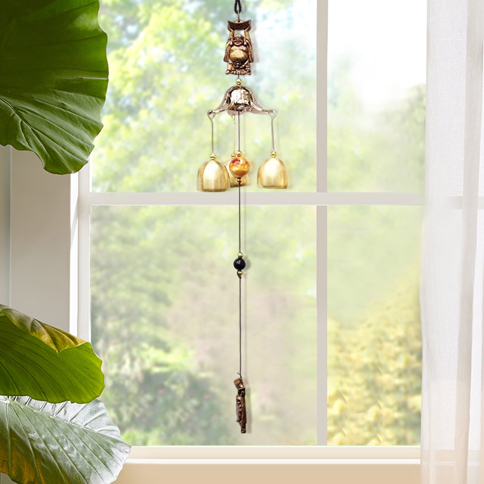 Wind Chime Eye-catching Anti-Rust Metal Antique Copper Wind Chime for ...