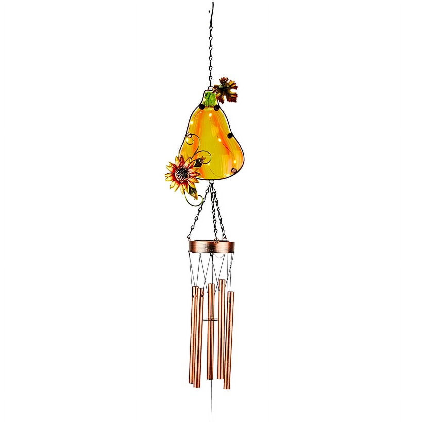 Wind Chime - Fall Themed Yard Decor - Gourd - Walmart.com