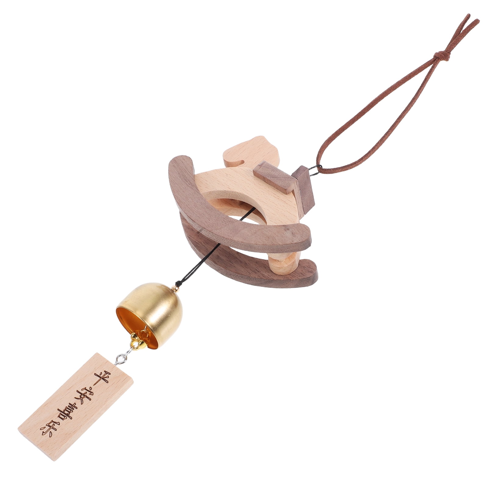 Wind Chime Kit Wooden Hanging Ornament and Wind Bell Charms for DIY ...