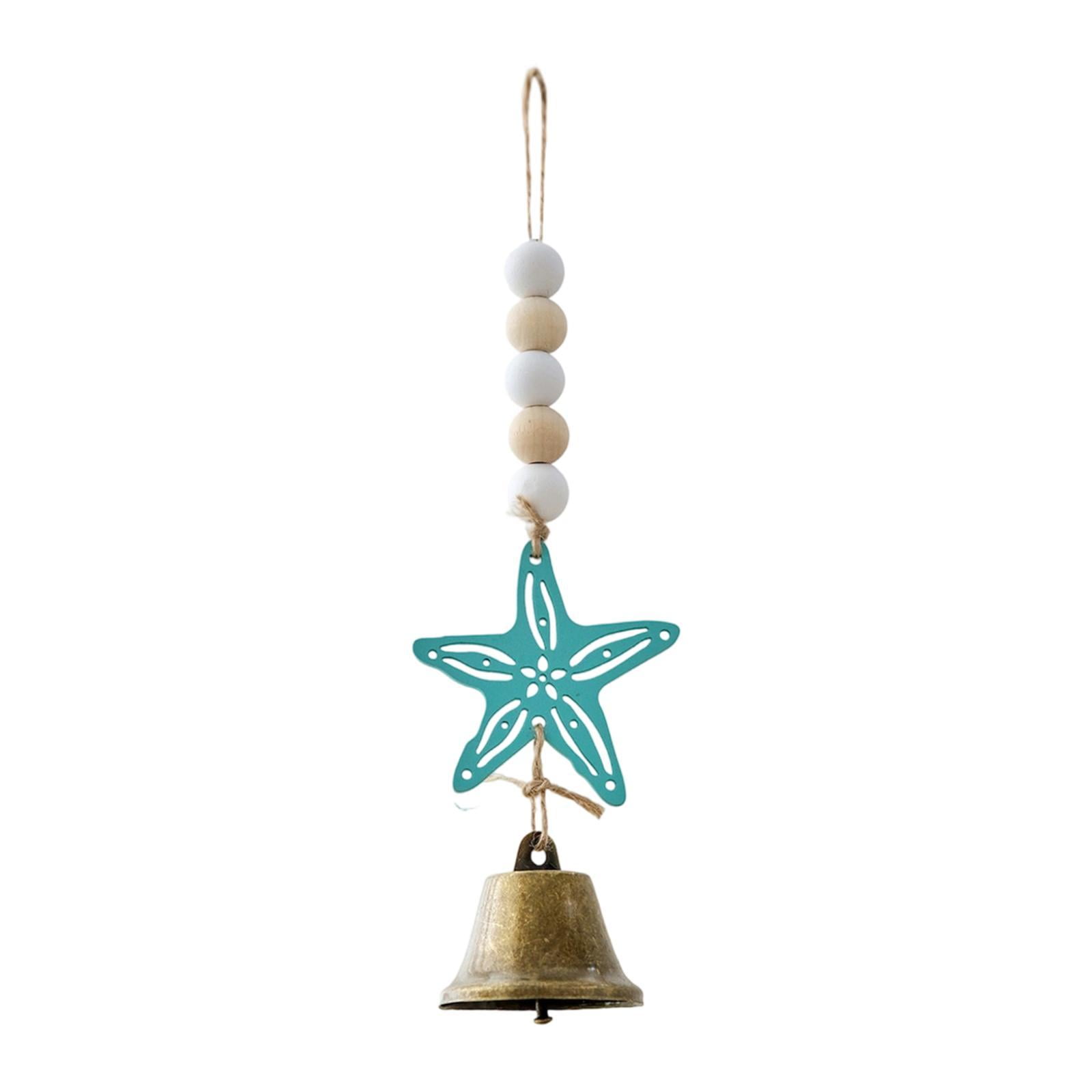 Wind Chime Pendant Ornament Wood Nautical Design for Balcony Patio ...