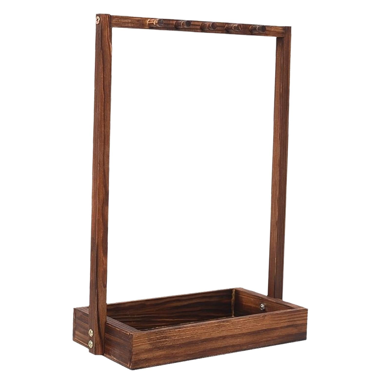 Wind Chime Rack Jewelry Display Stand Ornament Hanger Solid Wood ...