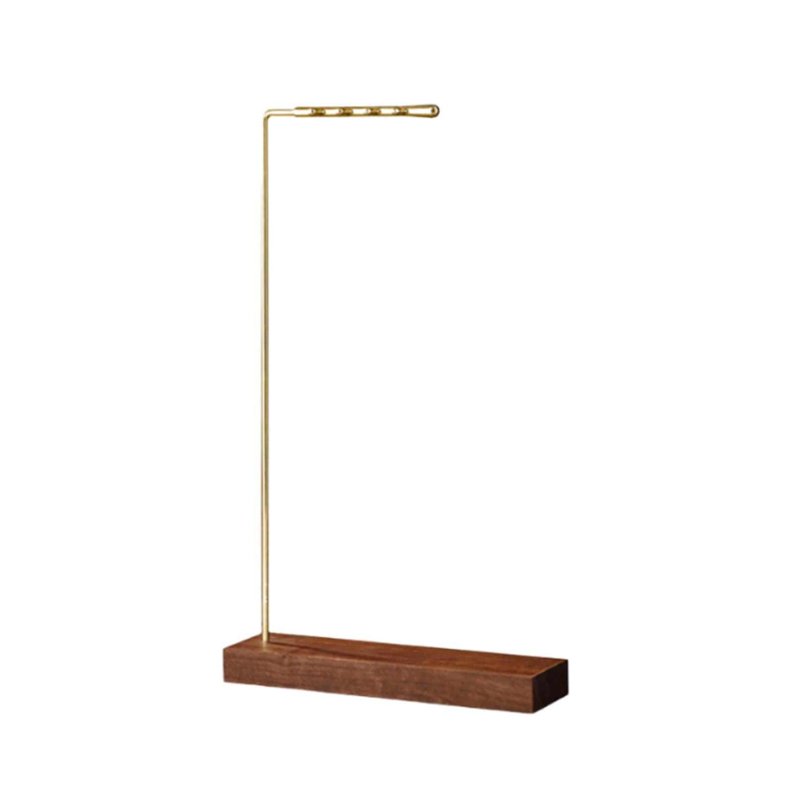 Wind Chime Stand Windchime Holder Display Rack Wood and Metal for Home ...