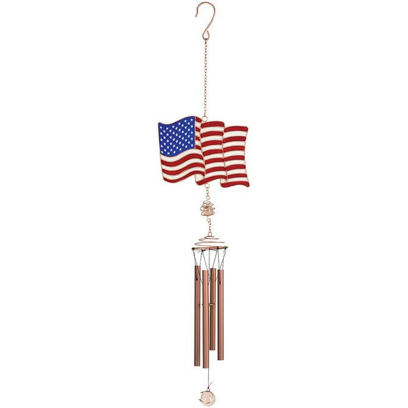 Wind Chime-Wireworks-American Flag (30 ) - Walmart.com