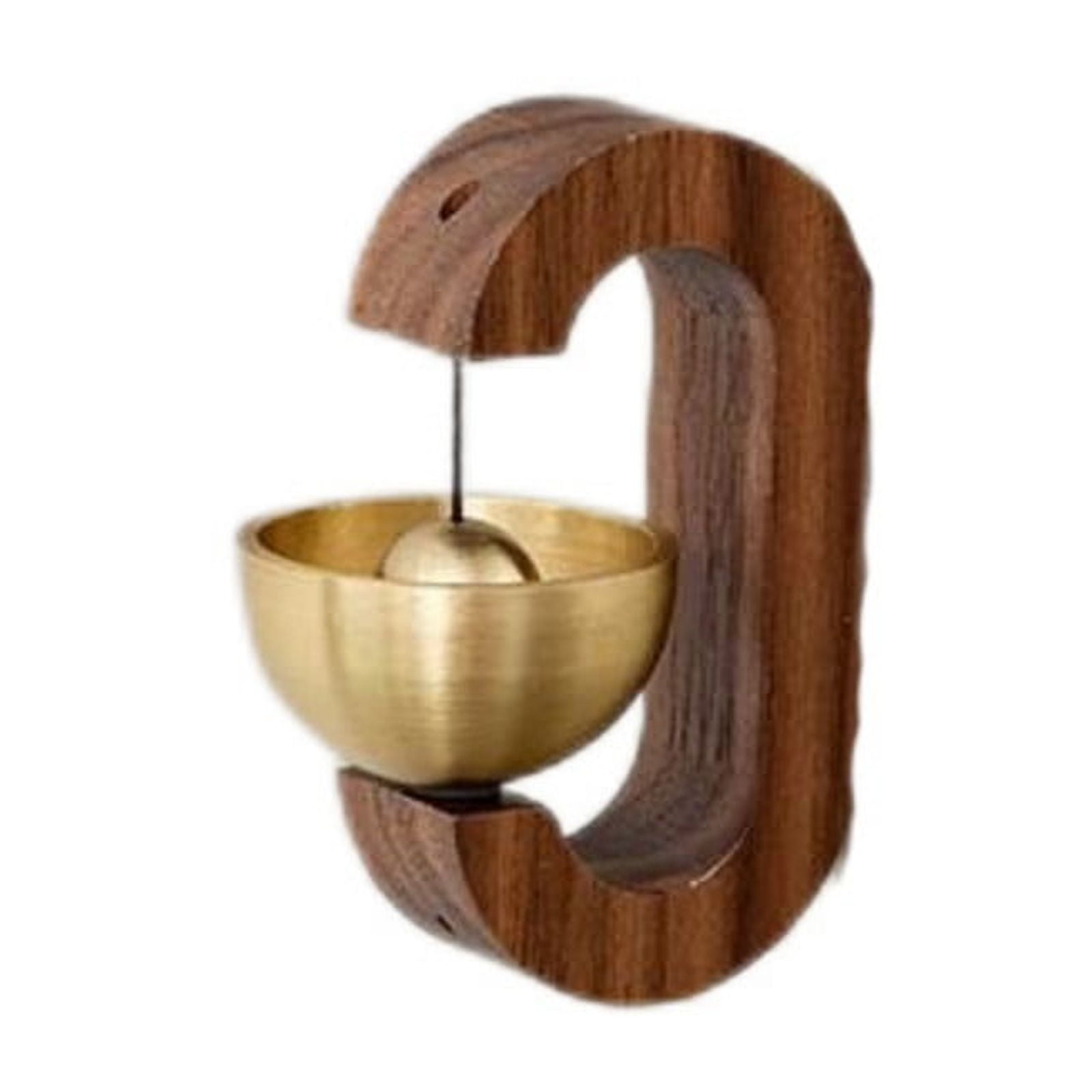 Wind Chime Wooden Magnetic Doorbell - Elegant Touch-Free Entry with ...