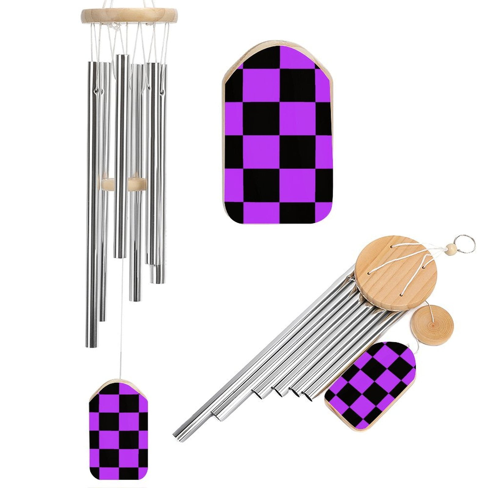 Wind Chimes 20.5×3.2in Wear Resistance Strong Crisp Sound For Outdoor ...