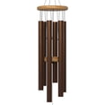 Wind Chimes - 28" Brown Modern Wind Chimes for Deep, - Outdoor Garden ...
