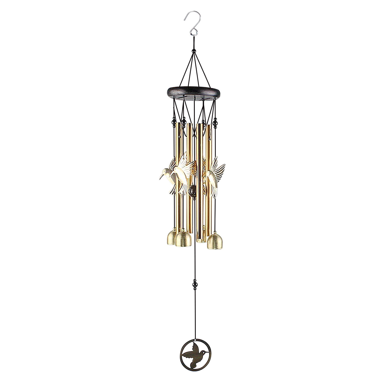 Easter Wind Chimes Hummingbird Owl Wind Chime Pendant Metal Tube Bell ...