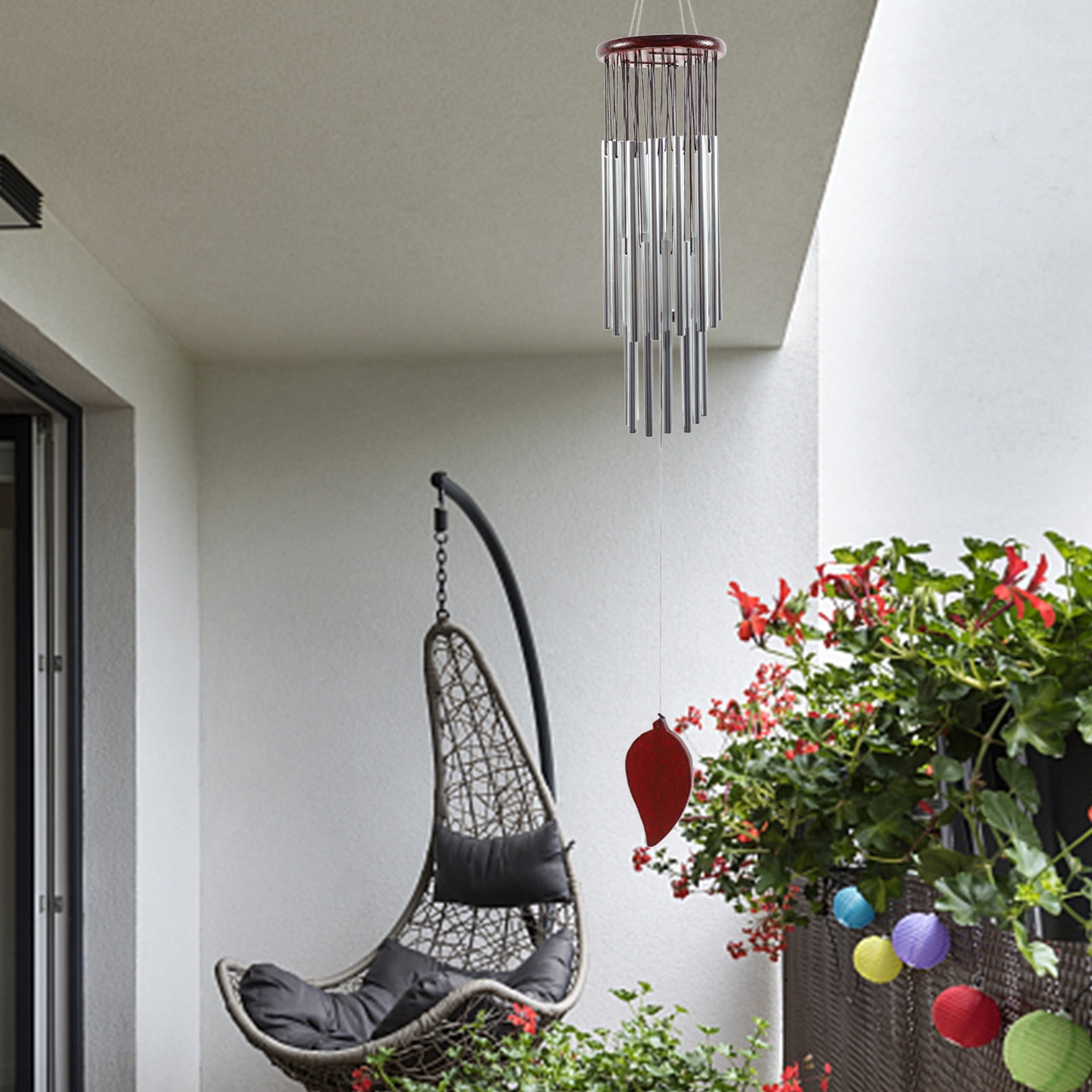 Wind Chimes Outdoor Deep Tone, Wind Chime Outdoor Sympathy Wind-Chime ...