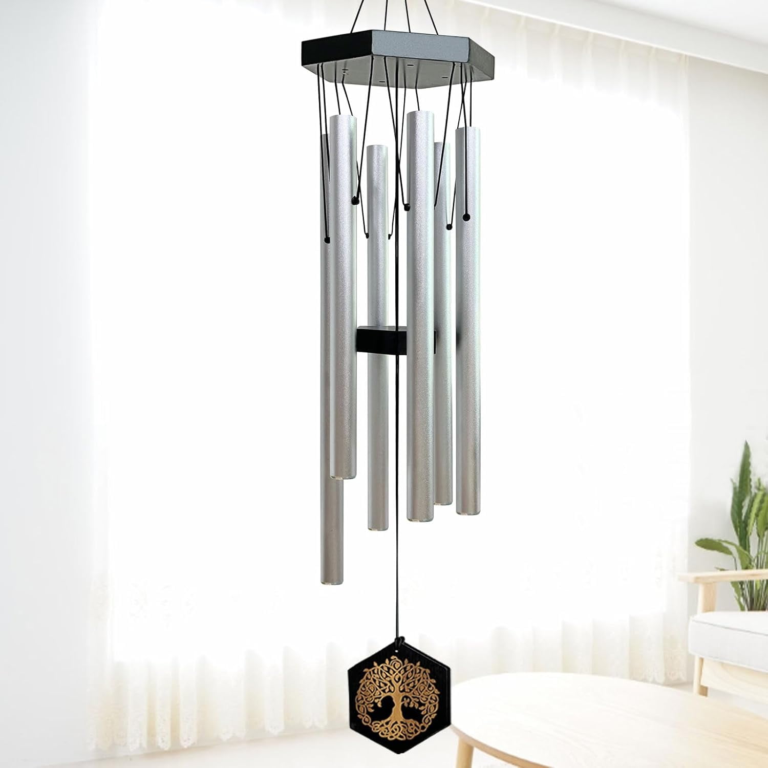 Wind Chimes for Outside, 33 inch Memorial Wind Chime in Memory of Loved ...