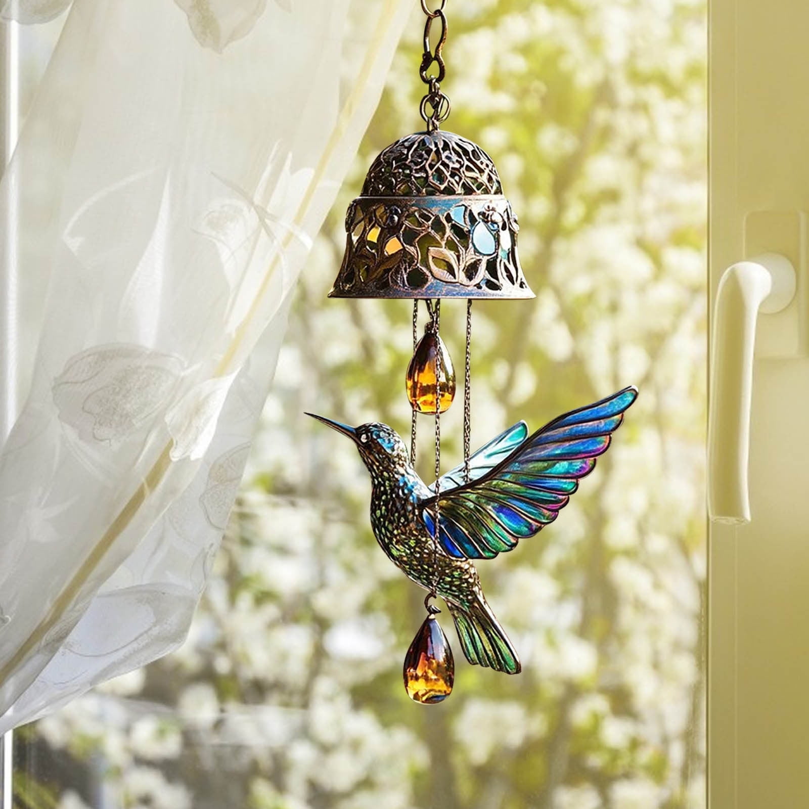 Wind Chimes for Outside Clearance, Hummingbird Wind Chimes, for Garden ...
