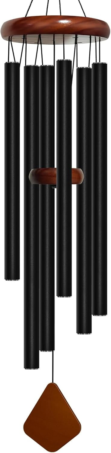 Wind Chimes for Outside Deep Tone, 42 inch Large Wind Chime, 6 Heavy ...