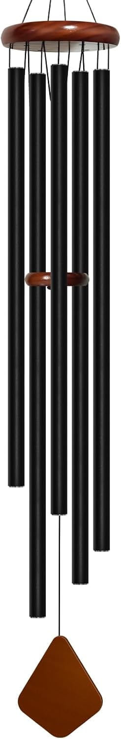 Wind Chimes for Outside Deep Tone, 60 inch Large Wind Chime, 5 Heavy ...