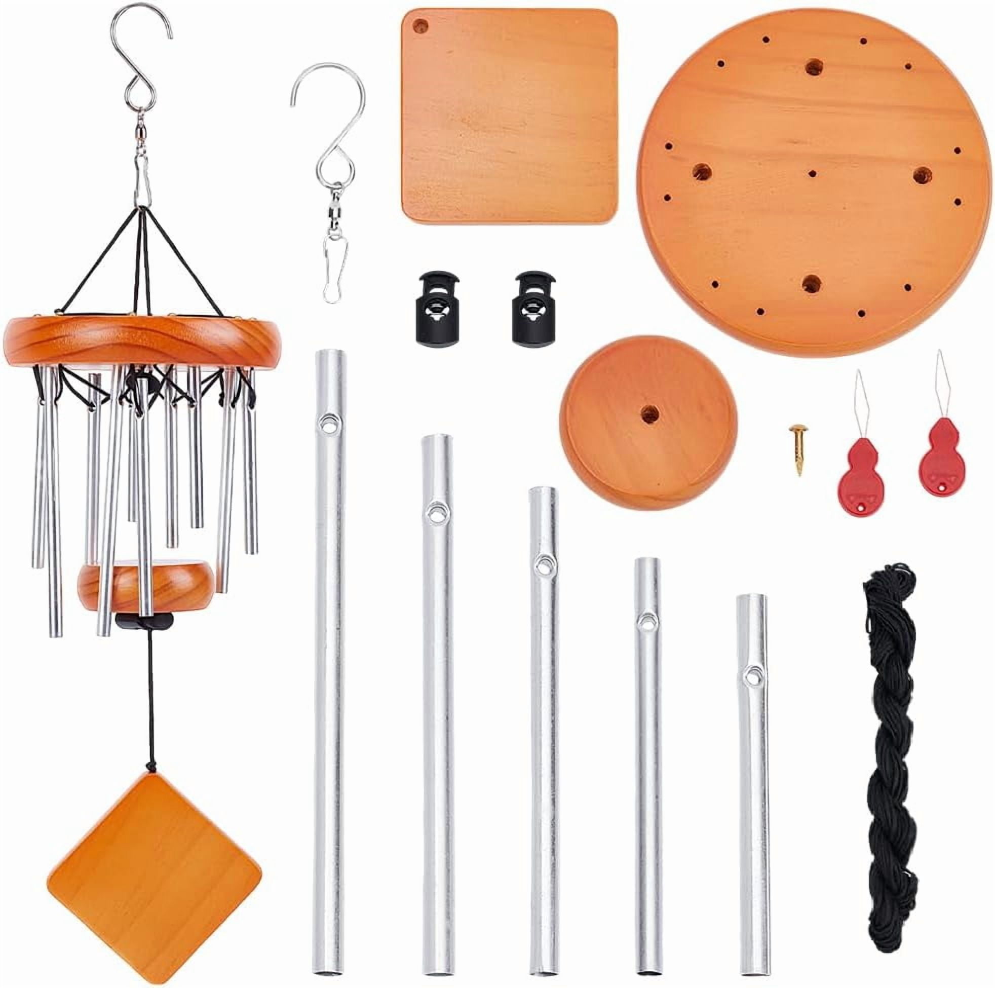 Wind Chimes for Outside Garden Wind Chimes Deep Tone with 10 Tuned ...
