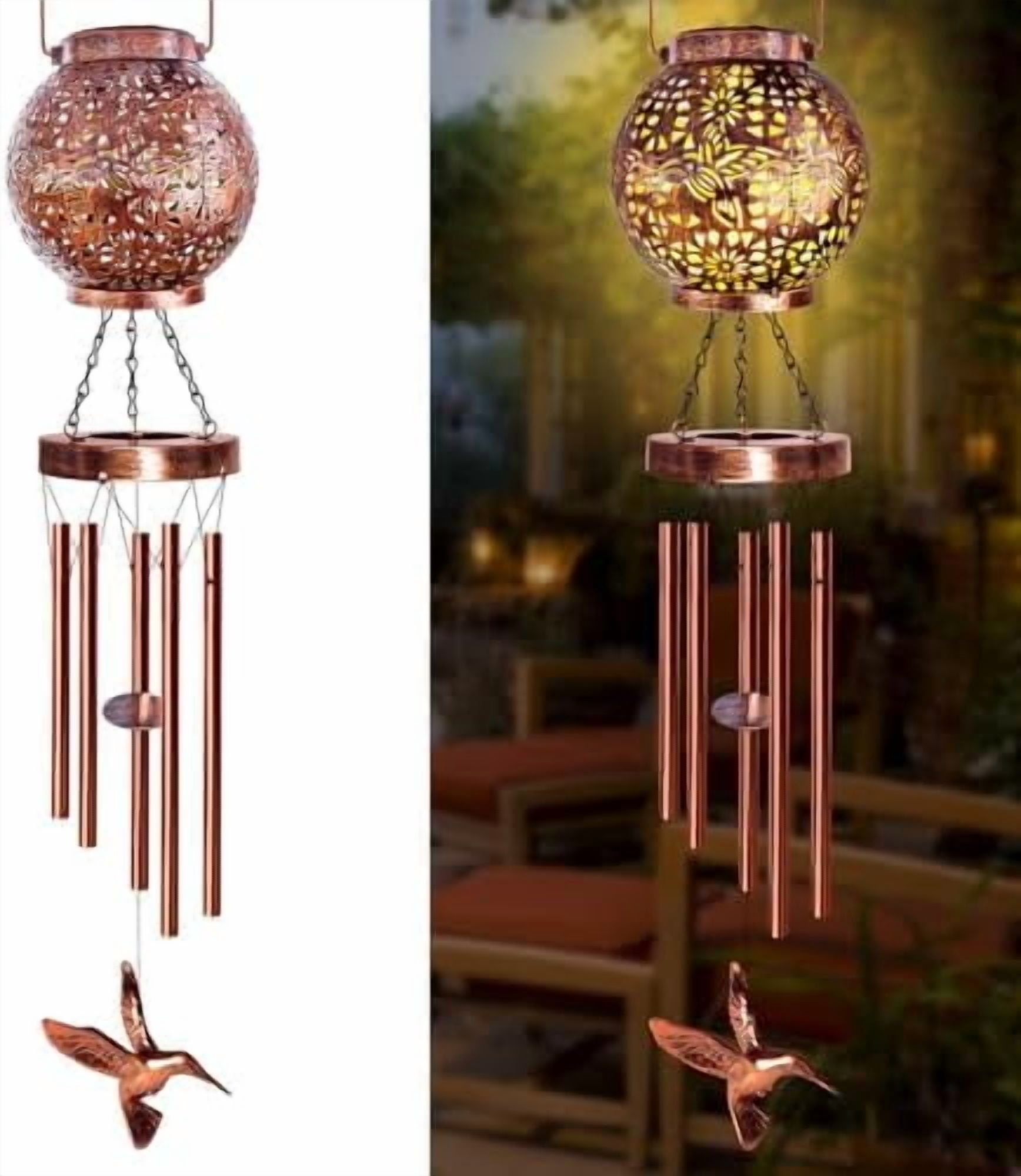 Wind Chimes for Outside, Windchimes Outdoors Hummingbird Gifts for Mom ...