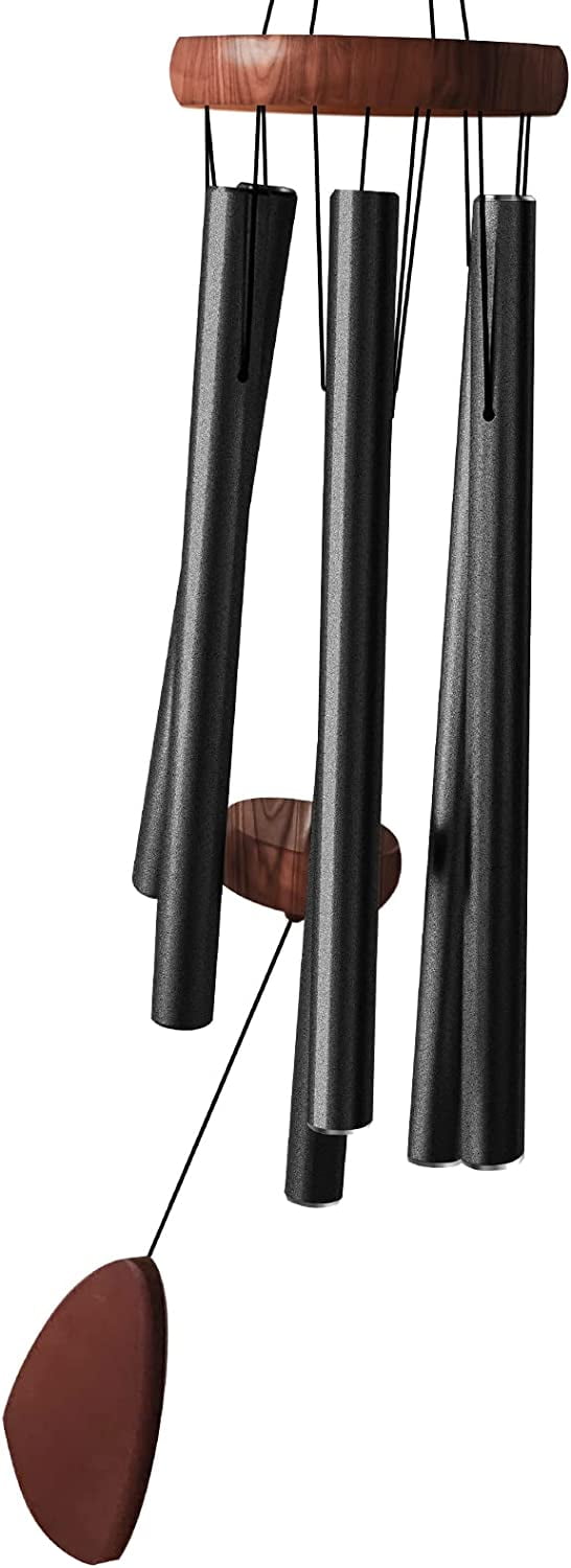 Wind Chimes for Outside with Wood Wind Catcher, 37 Inches Large ...