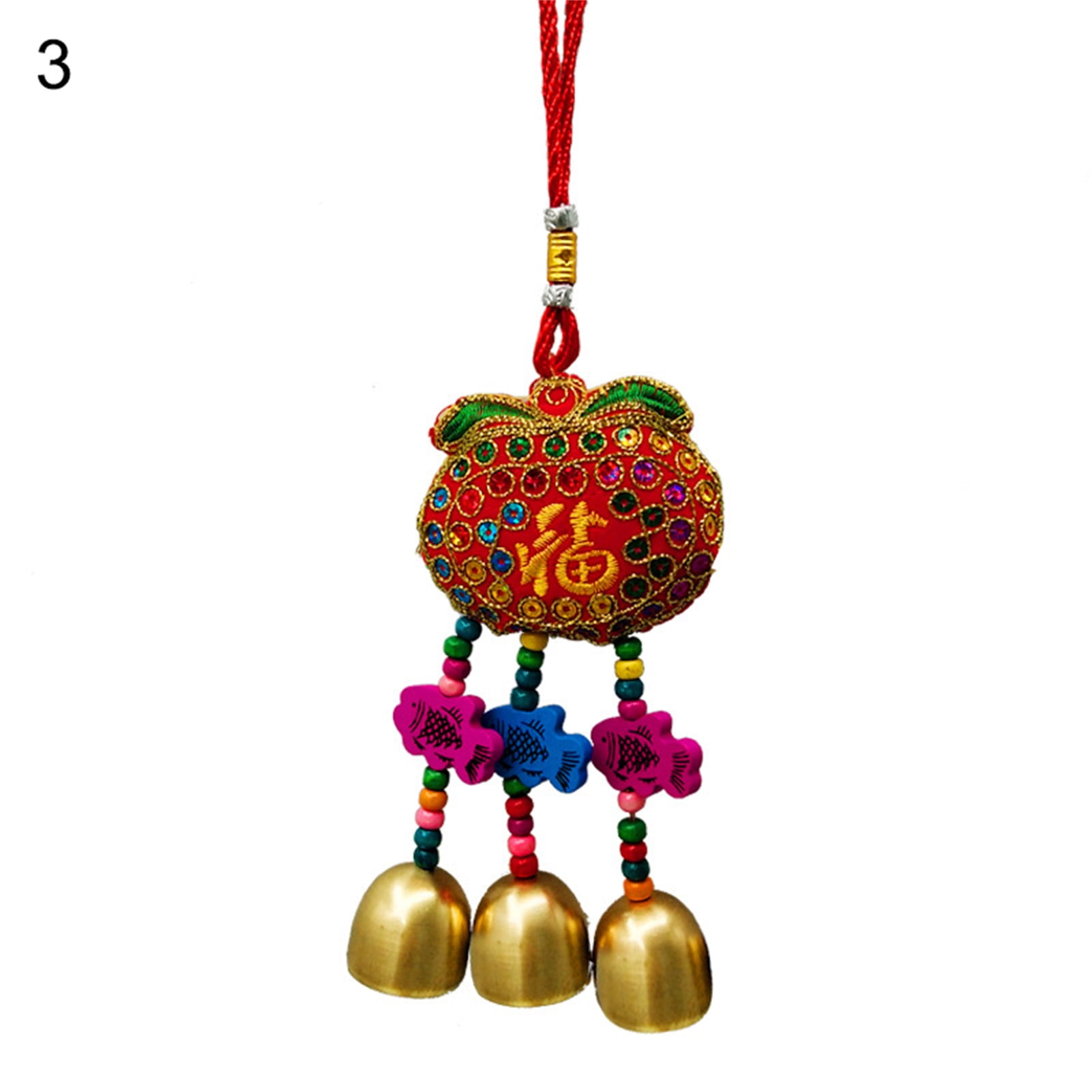 Wind Chimes Sachet Adorable Multi-pattern Chinese Style Car Pendant ...