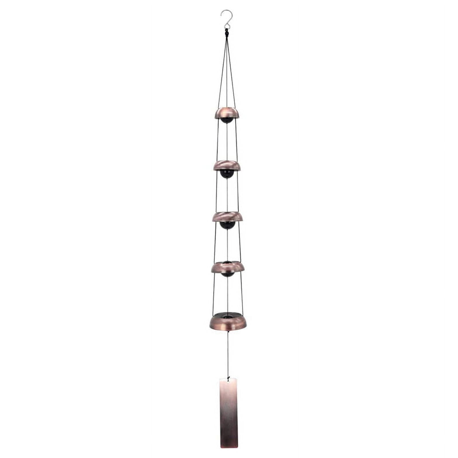 Wind Chimes Temple Wind with 5 Bells,Feng Shui Wind Chime for Home Yard ...
