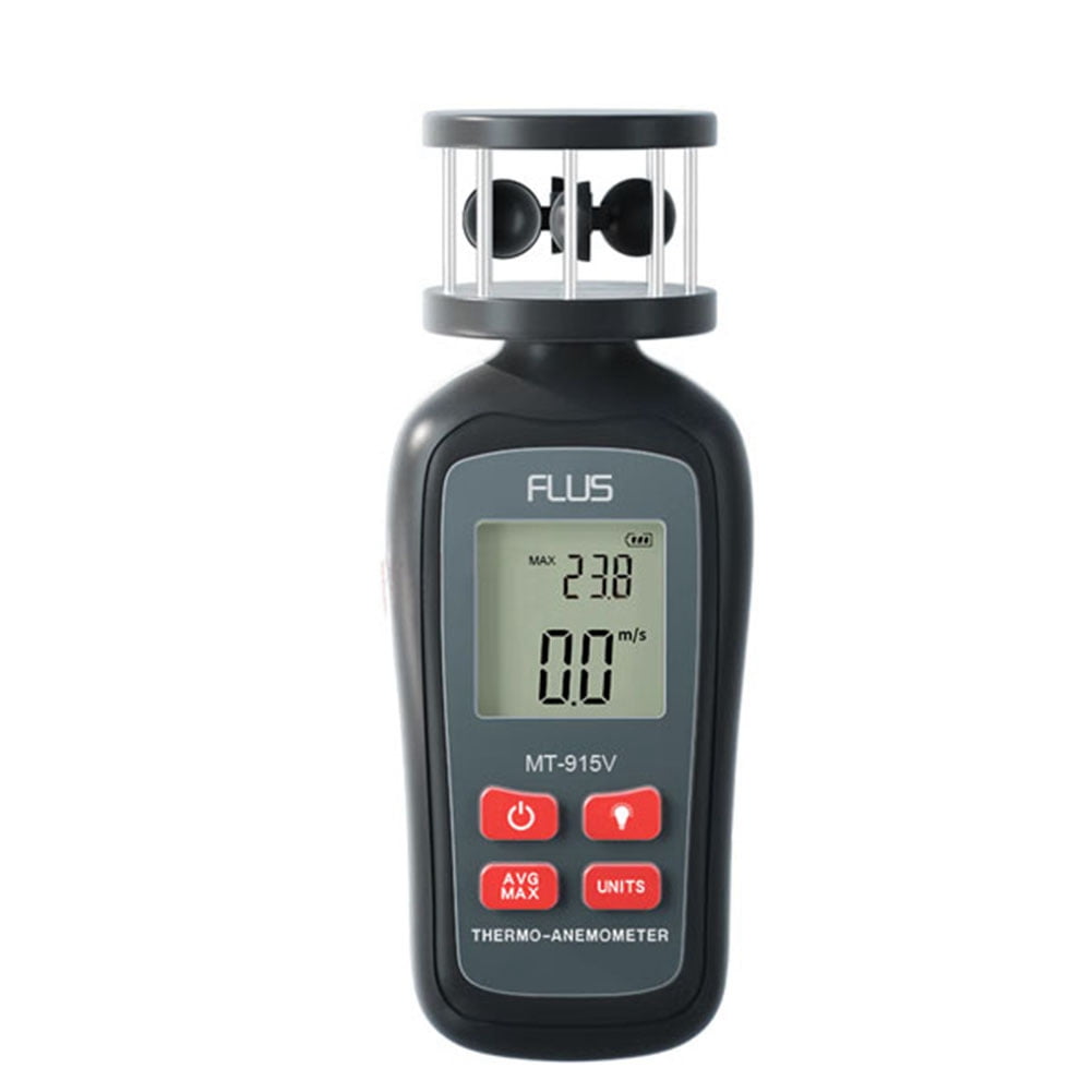 Wind Cup Anemometer Wind Speed Meter with Backlight Temperature ...