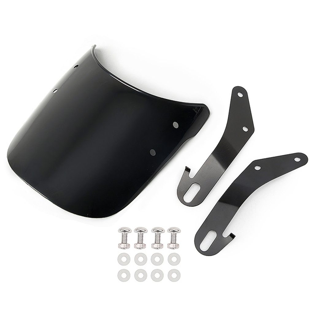 Wind Deflector for 4-7in Headlights Enhanced Riders Safety - Walmart.com