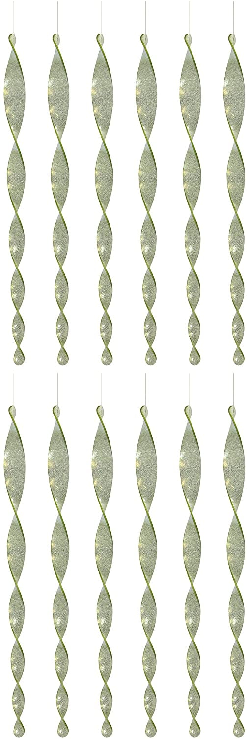 Wind Fairys Sparkle Jade Windsicle 12 Pack - Walmart Business Supplies