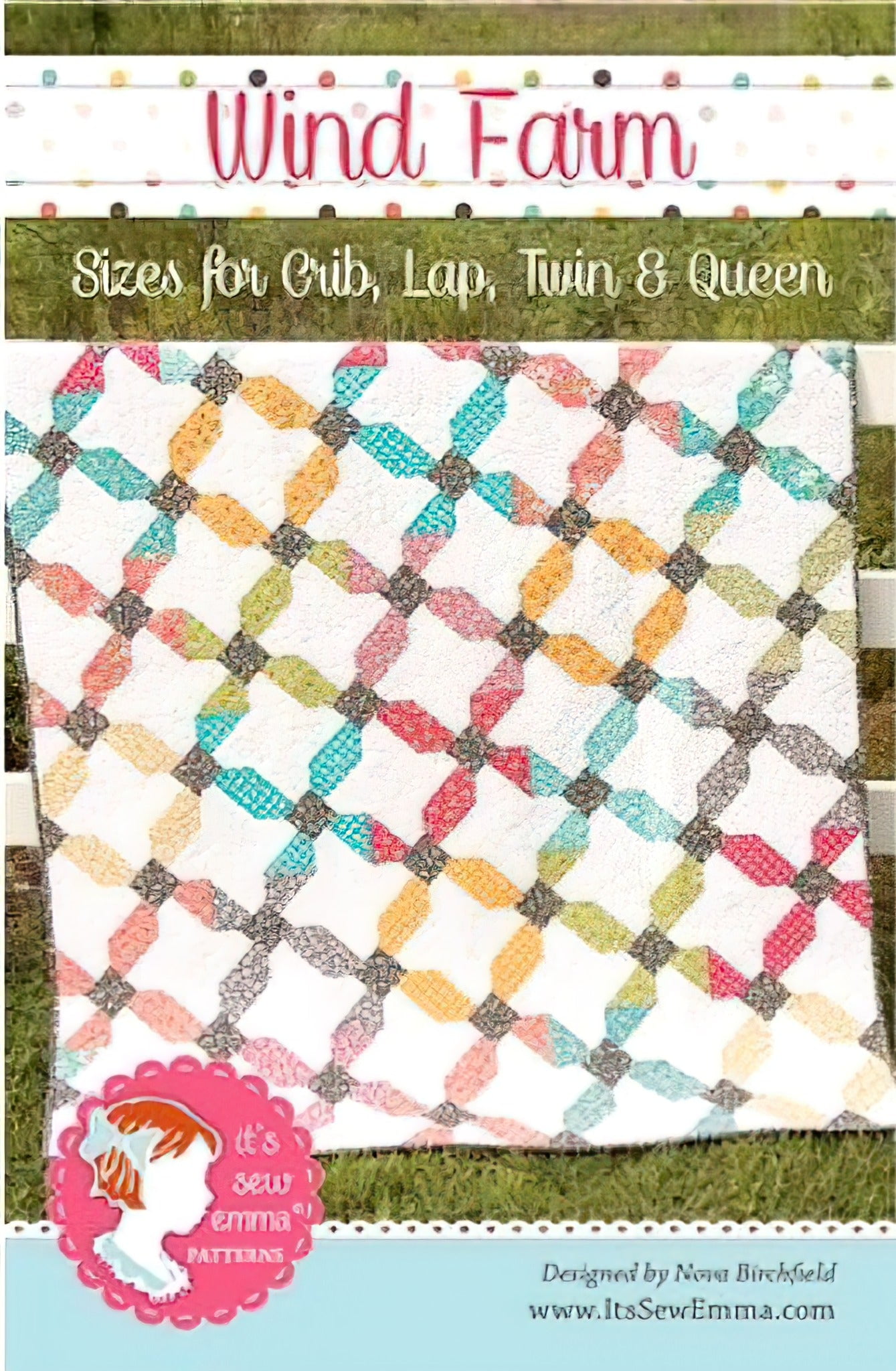 Wind Farm Quilt Pattern by It's Sew Emma - Walmart.com