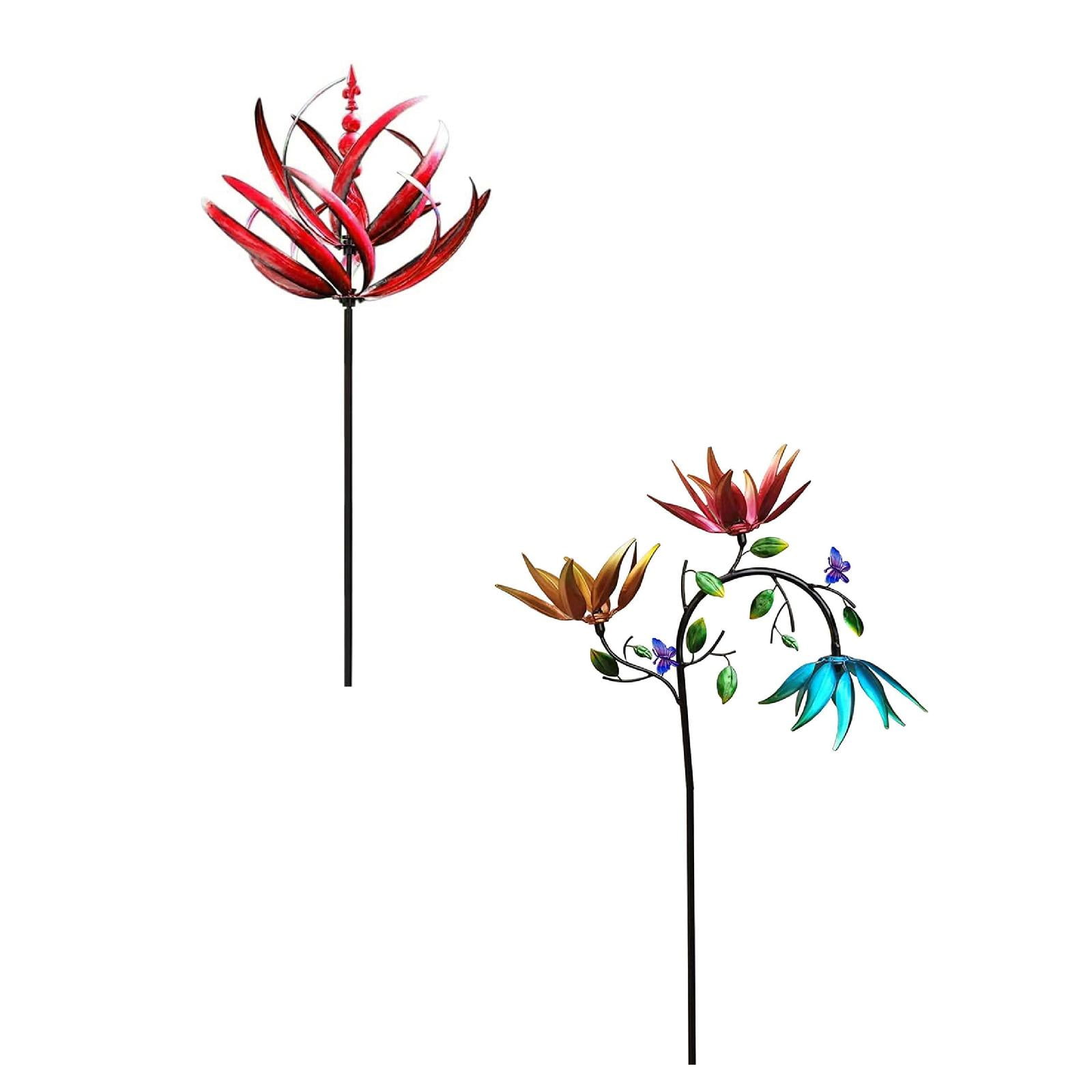 Wind For Gardens And Patios Large Metal Wind Sculpture ( ) For Outdoor ...