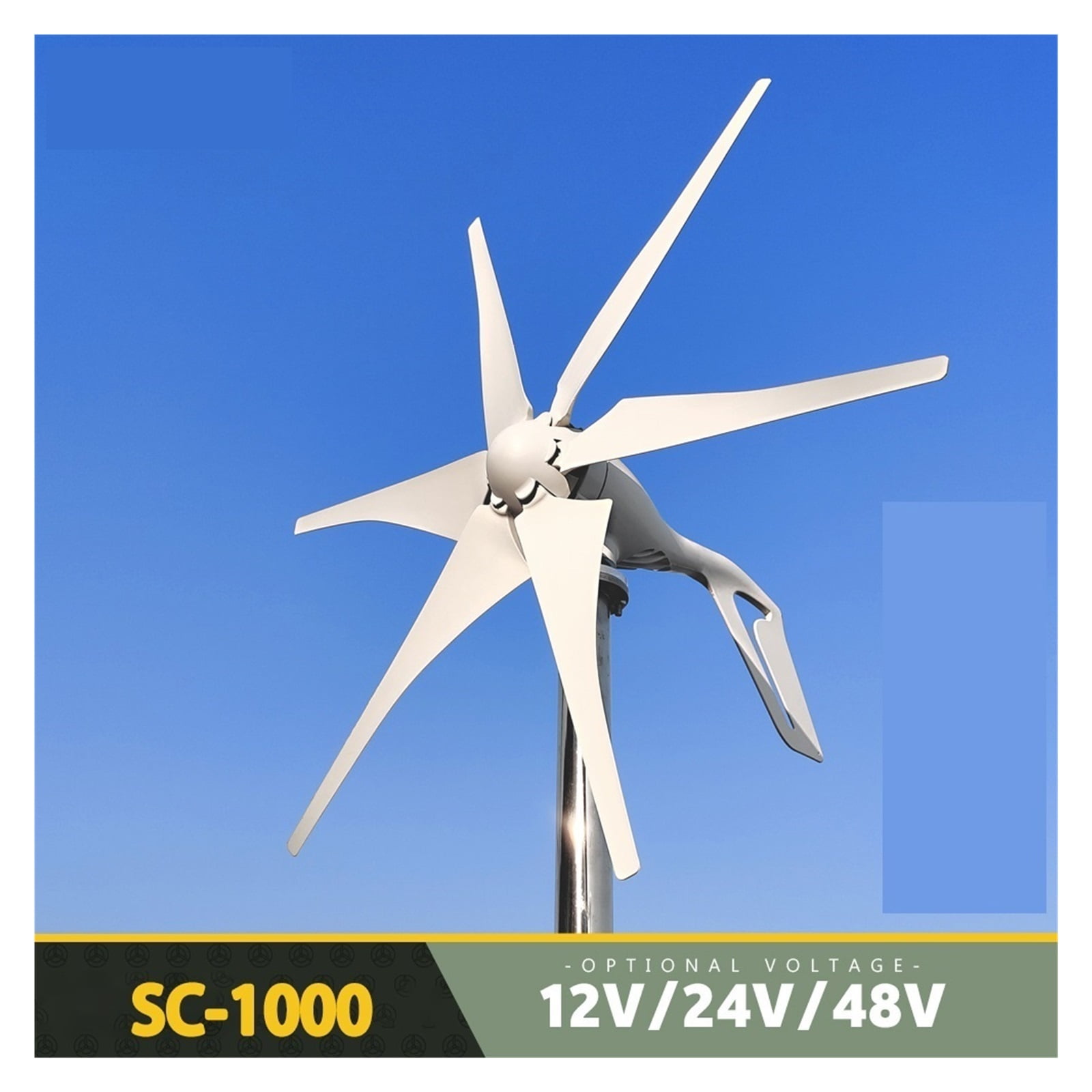 Wind Generator Portable 600W Alternative Energy Windmills Alternateur ...