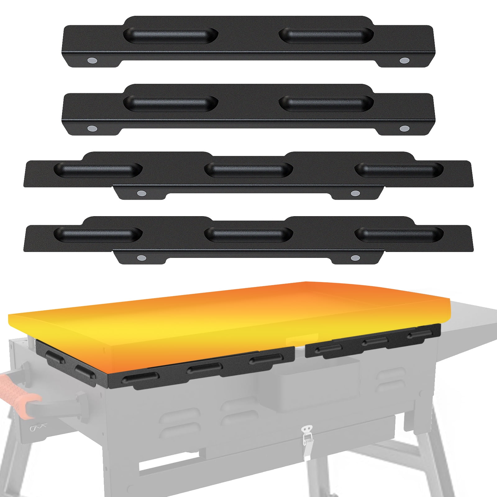 MeWeBlue Magnetic Wind Guards for Blackstone 28" Griddle, Stainless ...