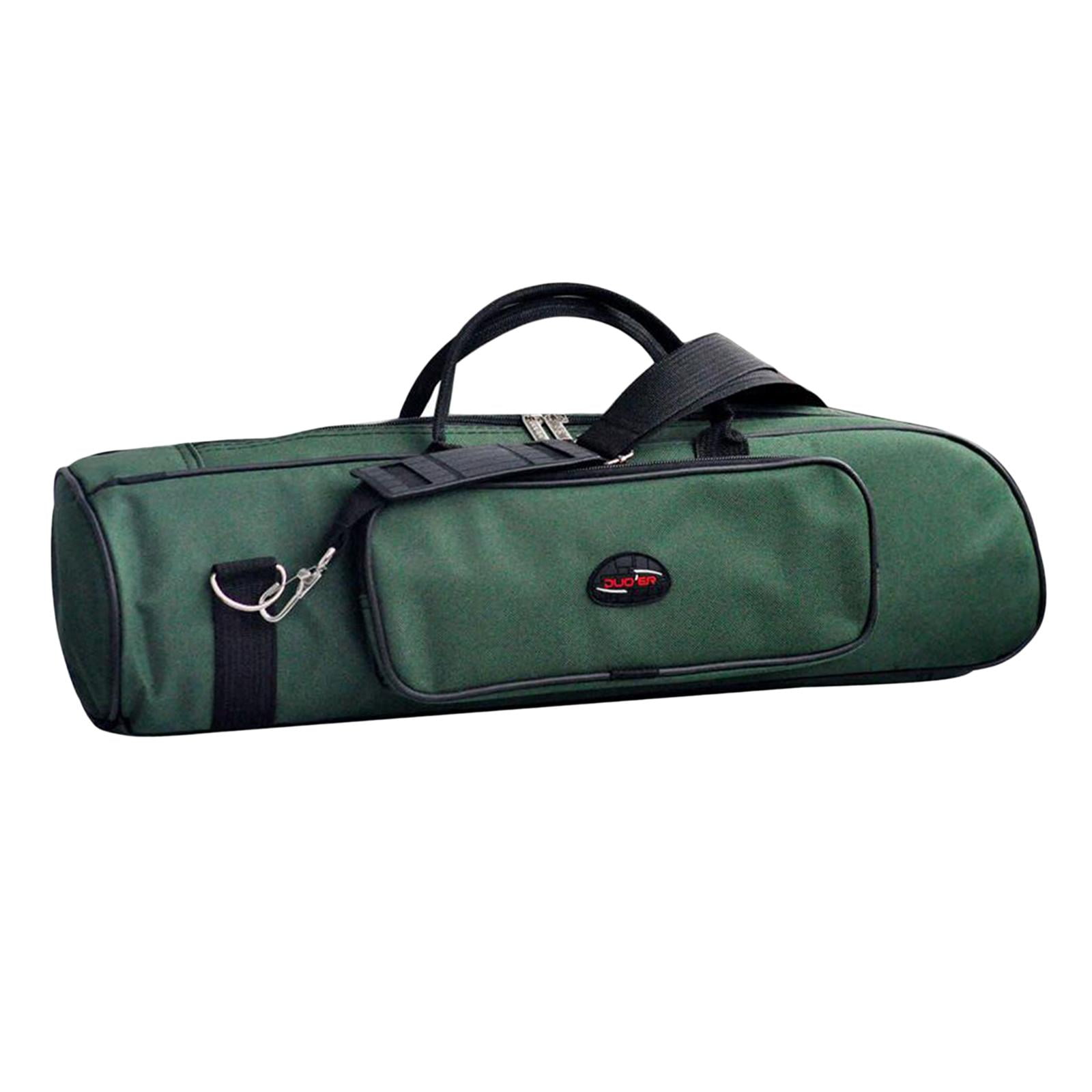 Wind Instrument Trumpet Case Oxford Cloth Padded Shoulder Bags Green ...