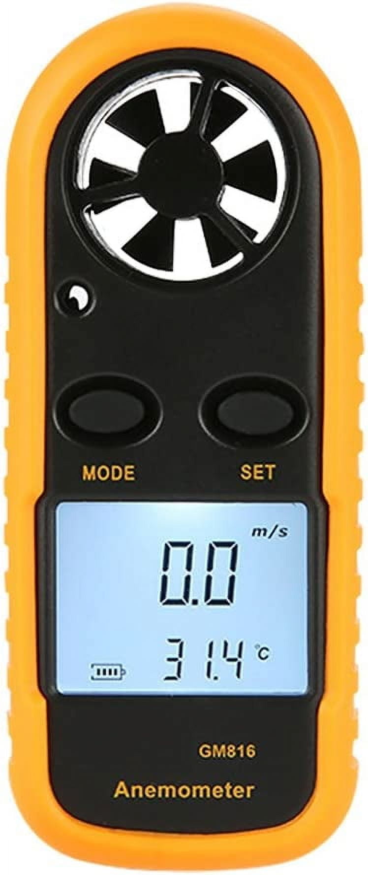 Wind Meters Handheld,Wind Speed Meter,Anemometer,Digital Lcd Backlight ...