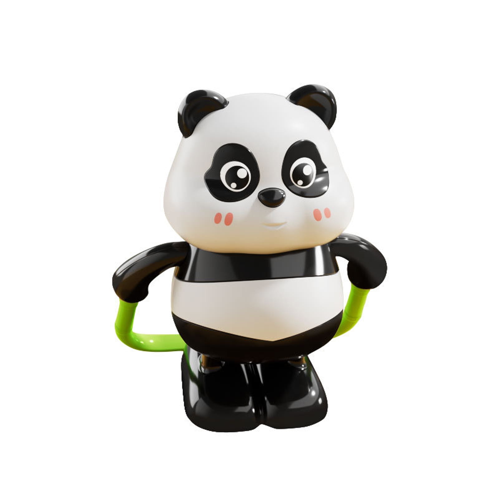 Wind Up Panda Toys, No Battery Windup Panda Desk Decor Ornament, Cute ...