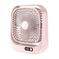 Wind Power Fan Desktop Mini Desktop Fan Home Office Small Fan Charging ...