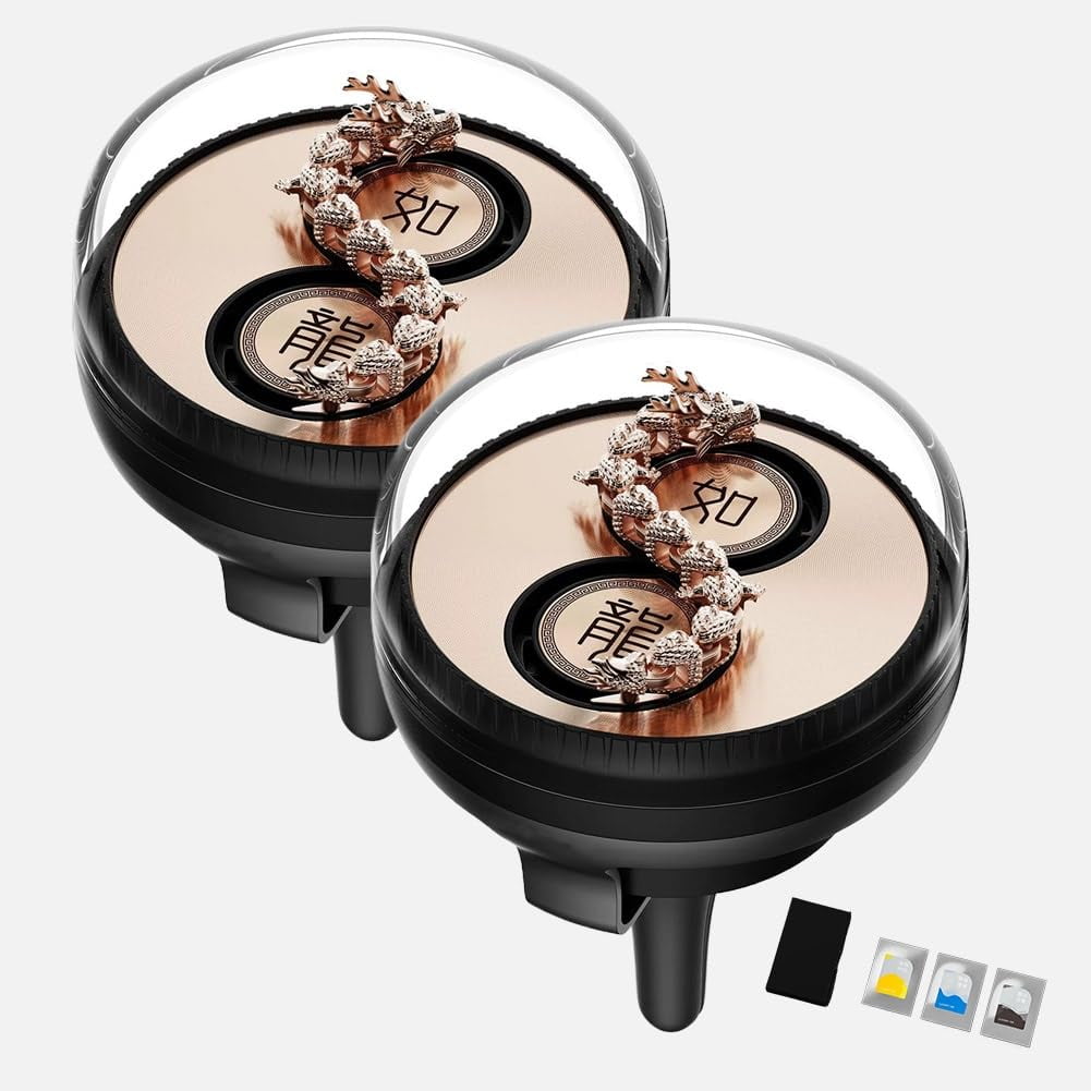 Wind-Powered Dragon Car Diffuser,No Battery or Electricity Needed,Long ...