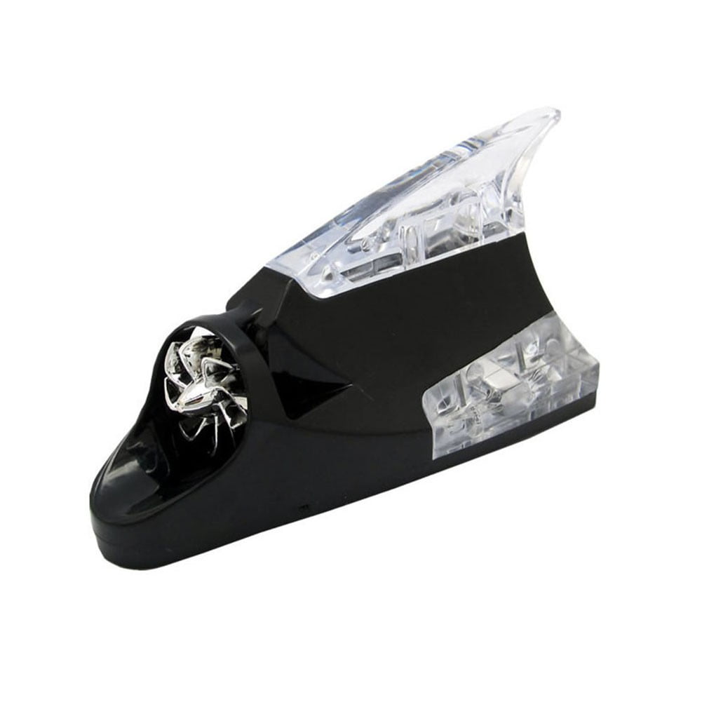 Wind Powered LED Car Roof Light for Trucks and Cars - Colorful Fin Lamp ...