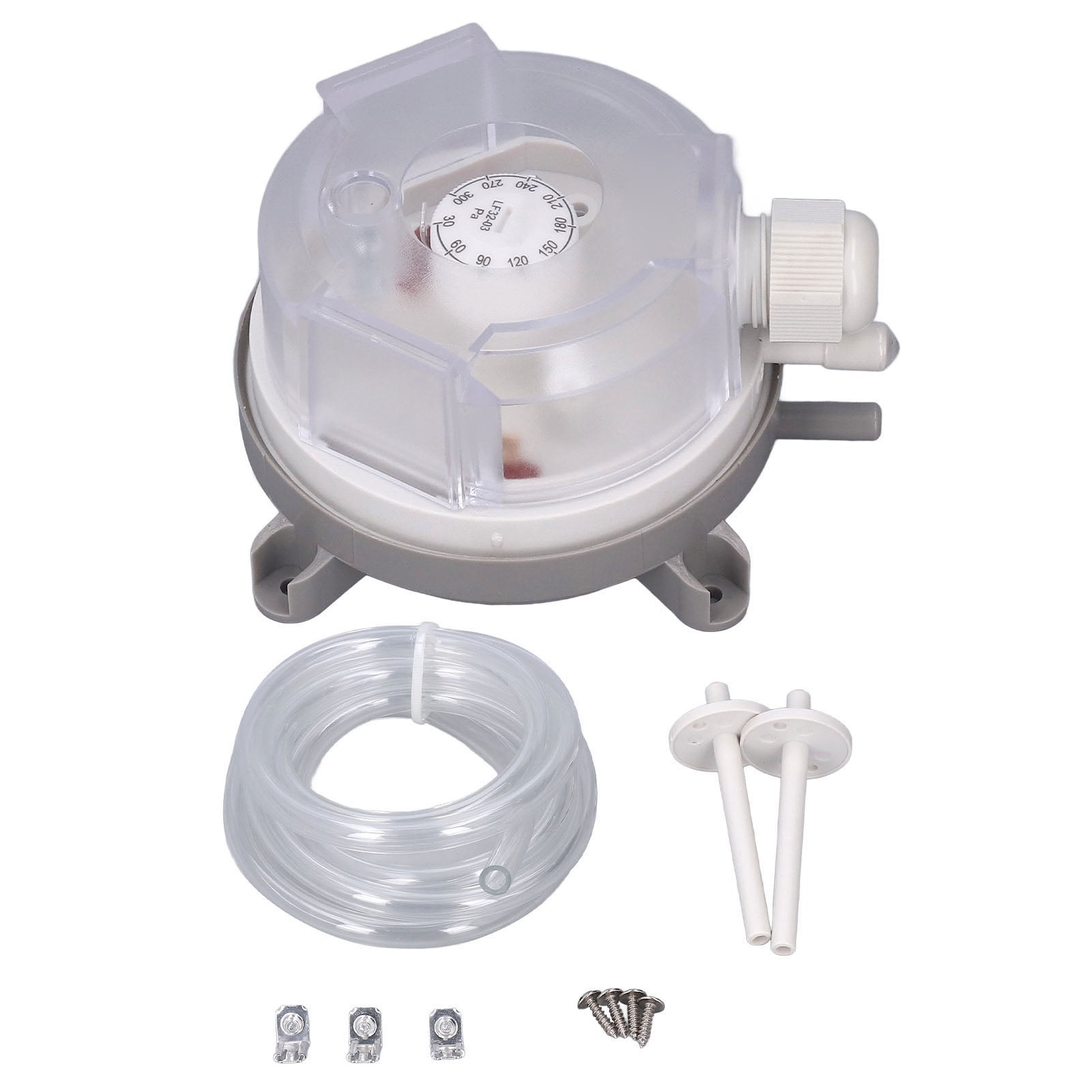 Wind Pressure Switch, 30-300pa Air Differential Pressure Switch ...