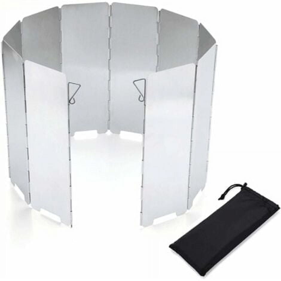 Wind Protection Foldable aluminum gas grill Wind protection Camping ...