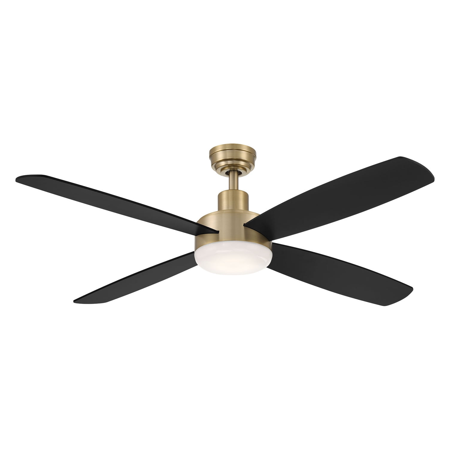 Wind River Ceiling Fans WR1602BB Aeris LED Ceiling Fan, Brushed Brass ...
