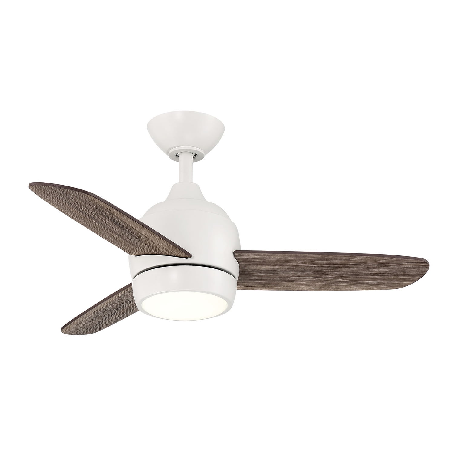 Wind River Ceiling Fans WR2008MW 36 in. The Mini Indoor & Outdoor LED ...