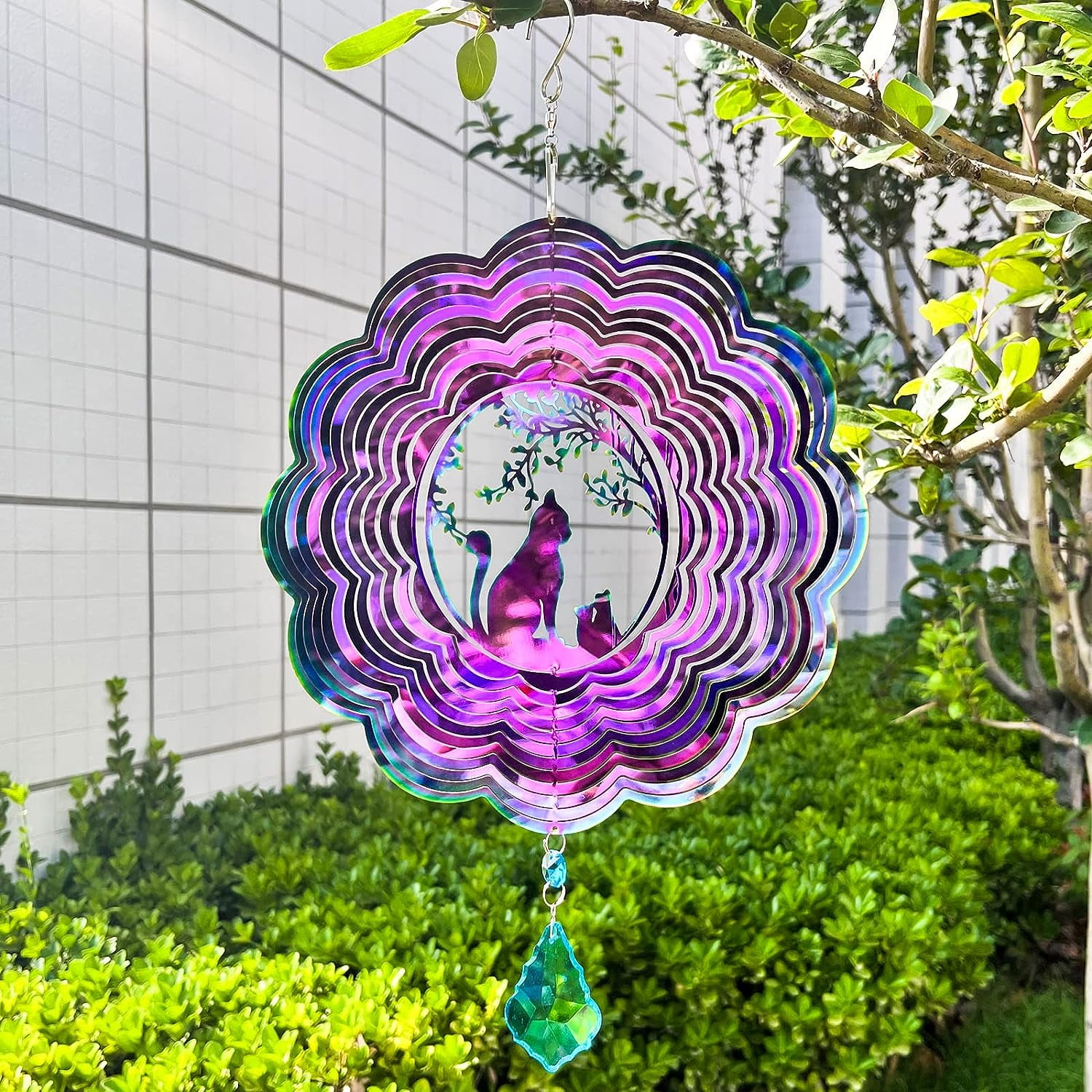 Wind Sculptures,Wind Spinners for Yard and Garden,Garden Decor,9.9 * 9. ...