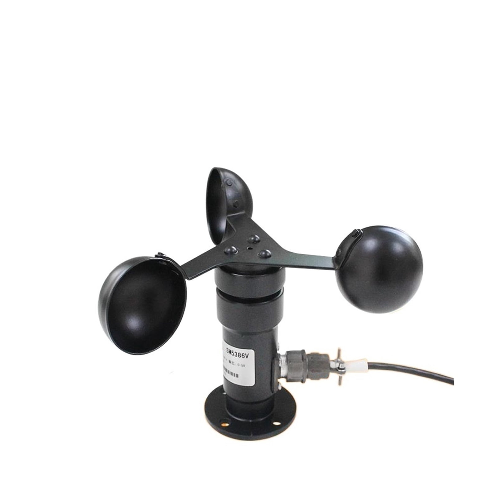 Wind Sensor Wind Speed Sensor Transmitter Three Cup Wind Speed And