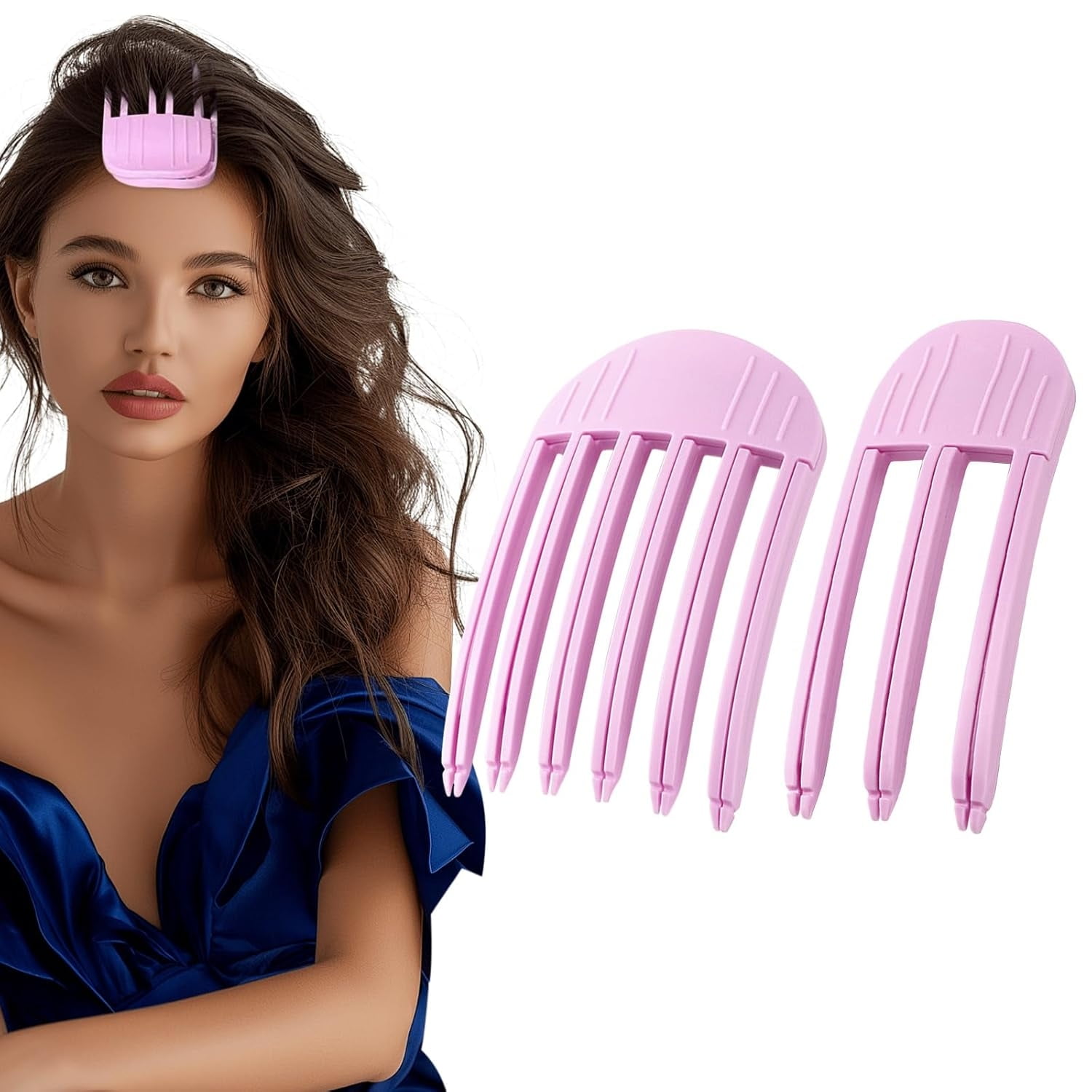 Wind Shaping Styling Comb - Fluffy Bangs Volume Hair Clips, Quick Hairs Styling Hair Volume Comb ...
