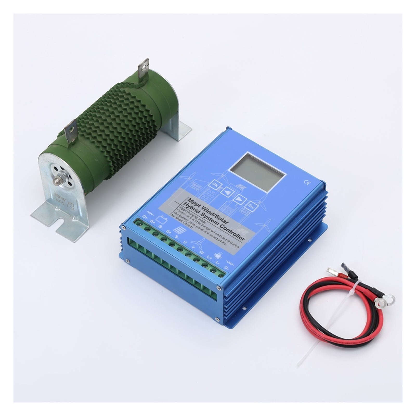 Wind Solar System MPPT Hybrid Controller For Wind Turbine Generator 1000W 12V 24V 48V With Dump ...