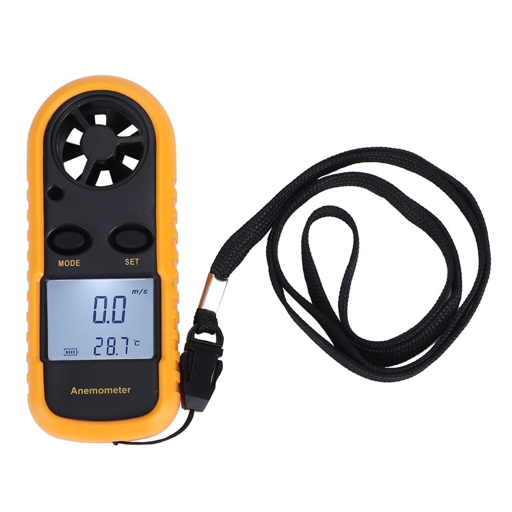 Wind Speed Meter Handheld Anemometer Mini Handheld Electronic Digital ...