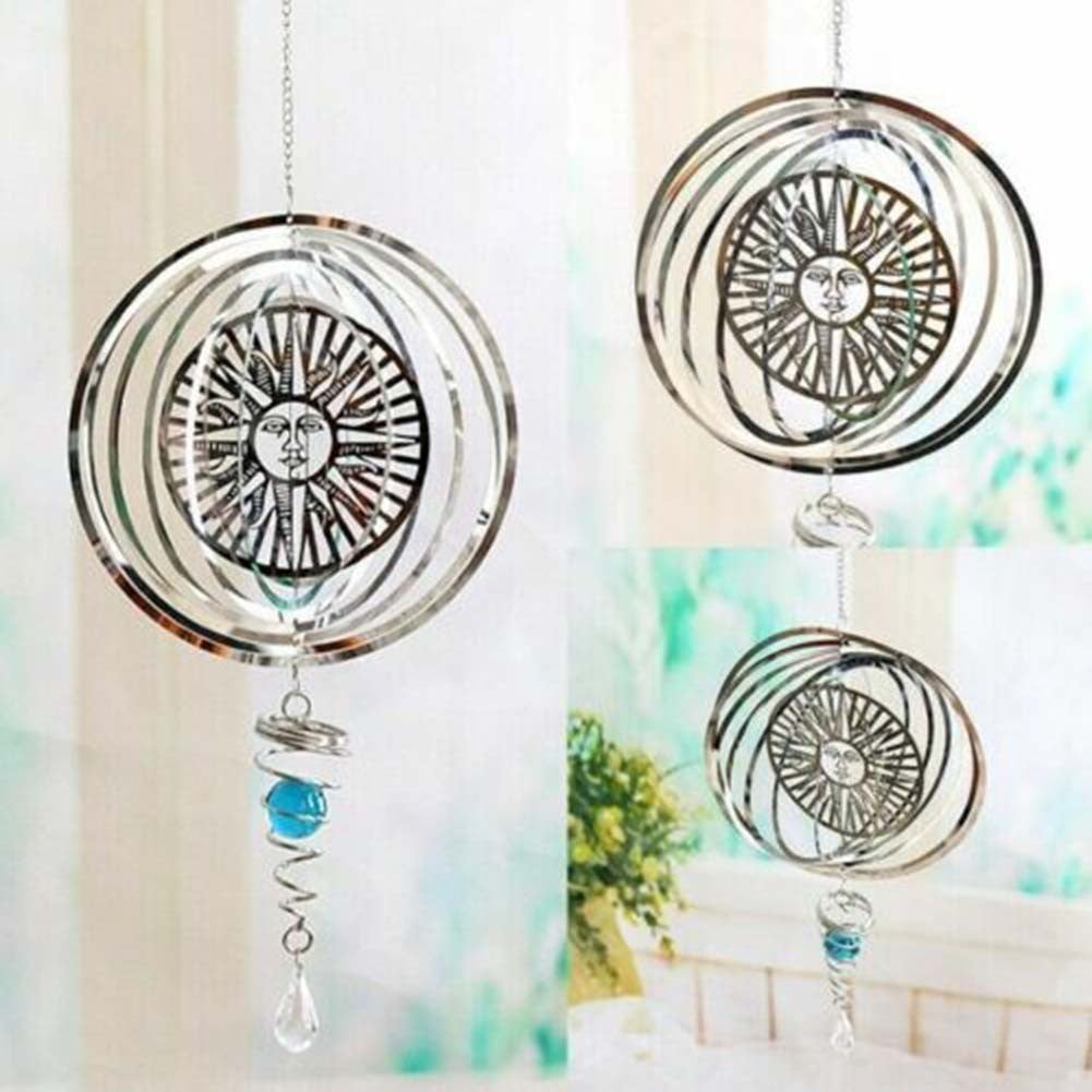 Wind Spinner with Crystal Ball Enhance Your Home with Beautiful Wind ...