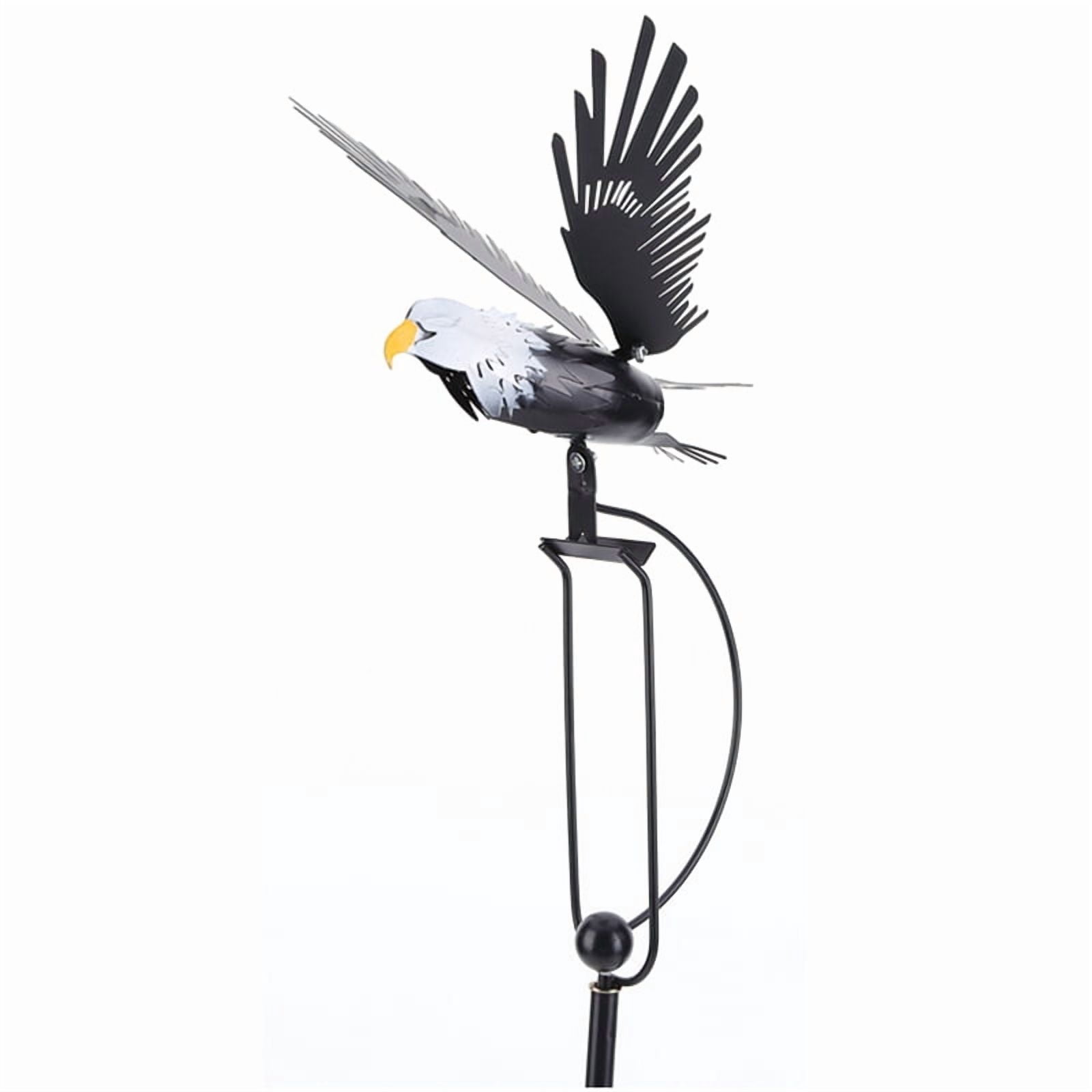 Wind Spinners for and Garden Rocking Eagle Decorations, Outdoor Metal ...