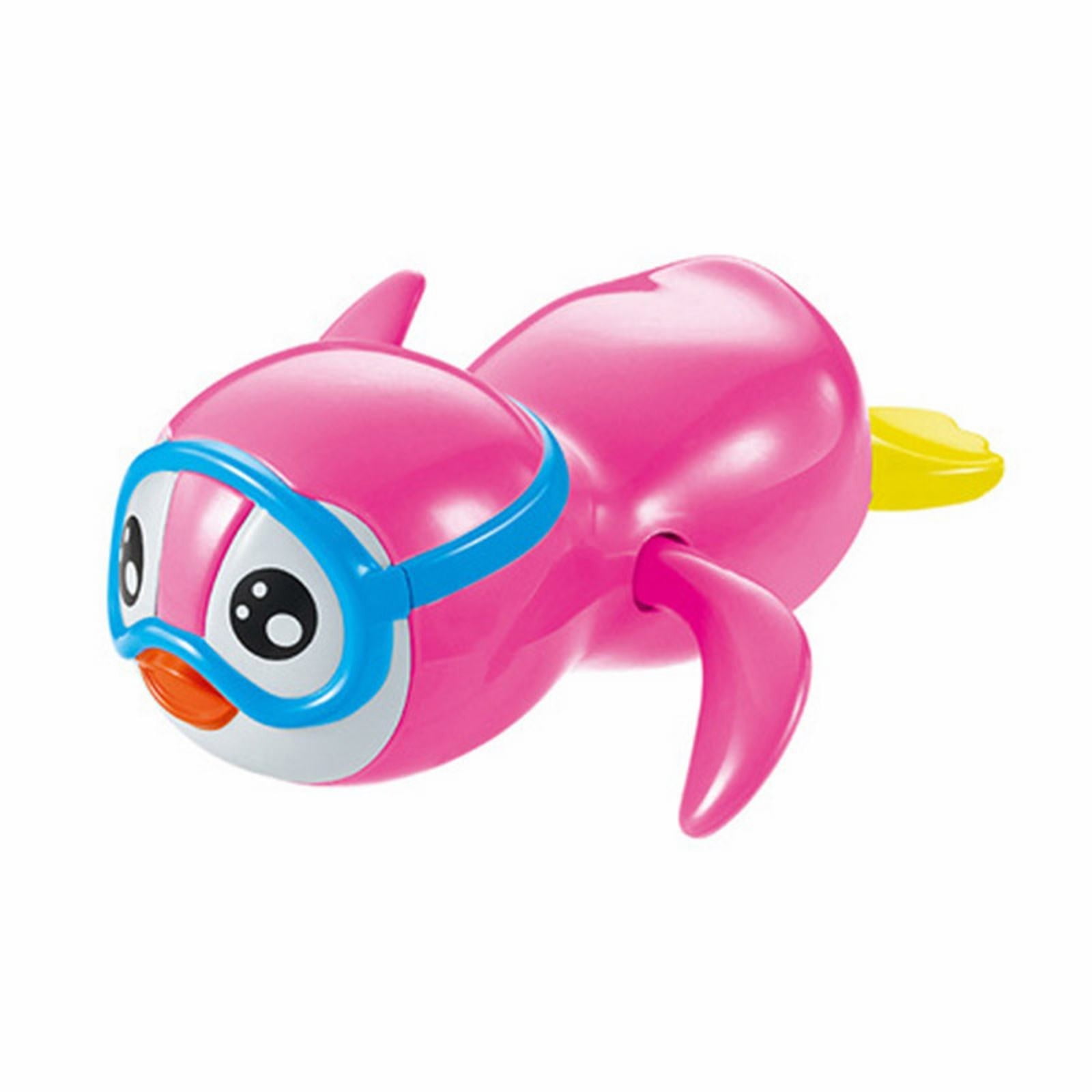 Wind Up Swimming Penguin Blue Smart Water Toy Cool Game Little Penguin ...