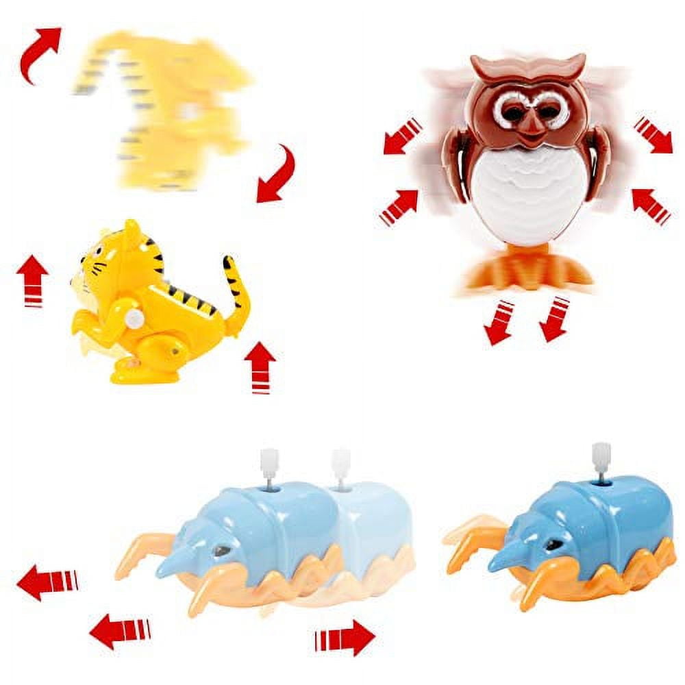 Wind Up Toy,16 Pack Assorted Clockwork Toy Set(Contents and Color May ...